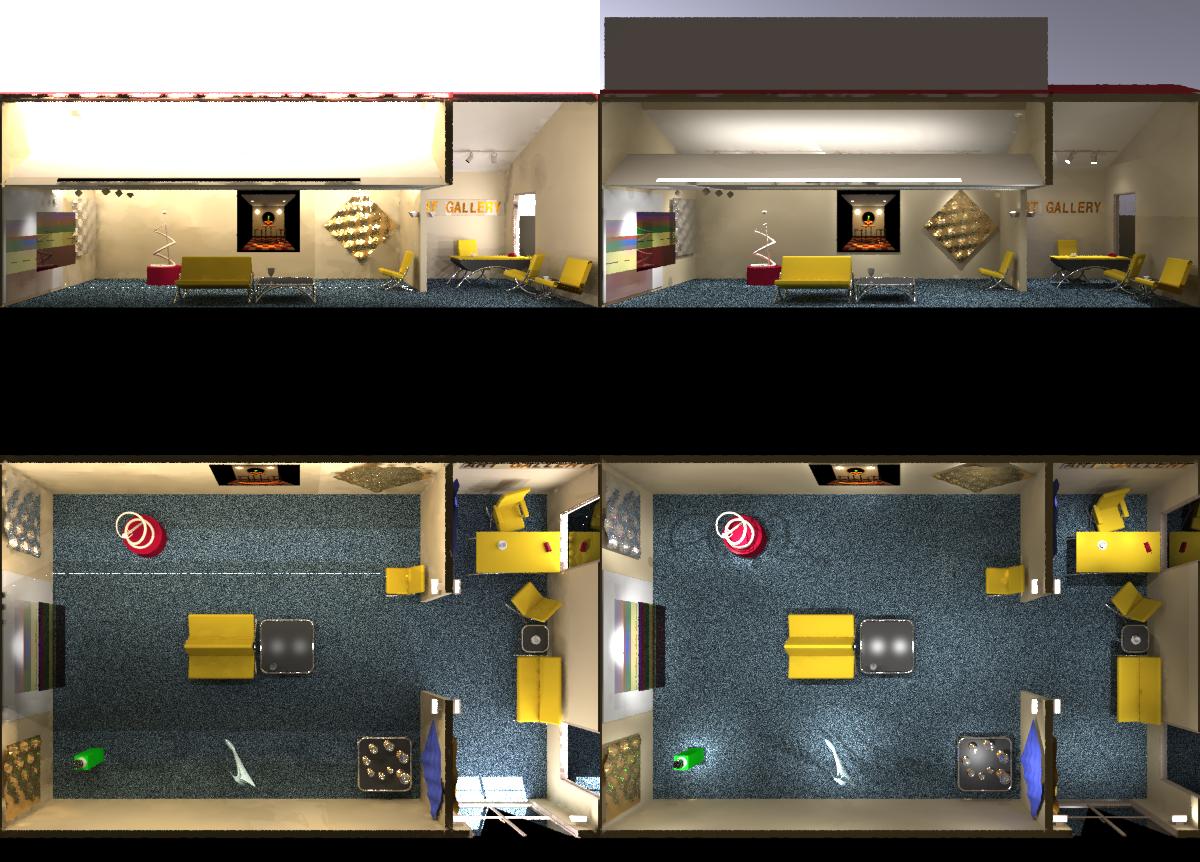 Color Figures for Chapter 3 of Rendering with Radiance